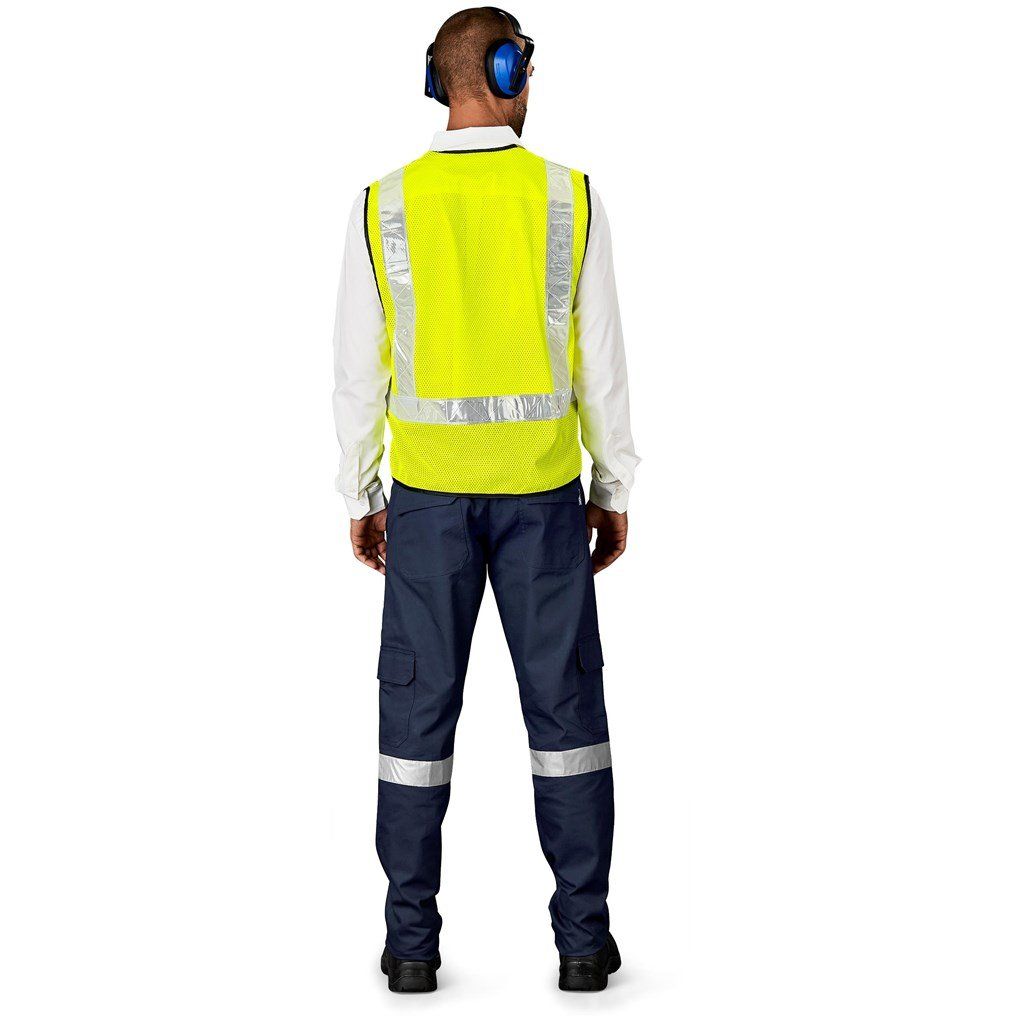 Airport Hi-Viz Reflective Full Zip Vest | Brand Innovation