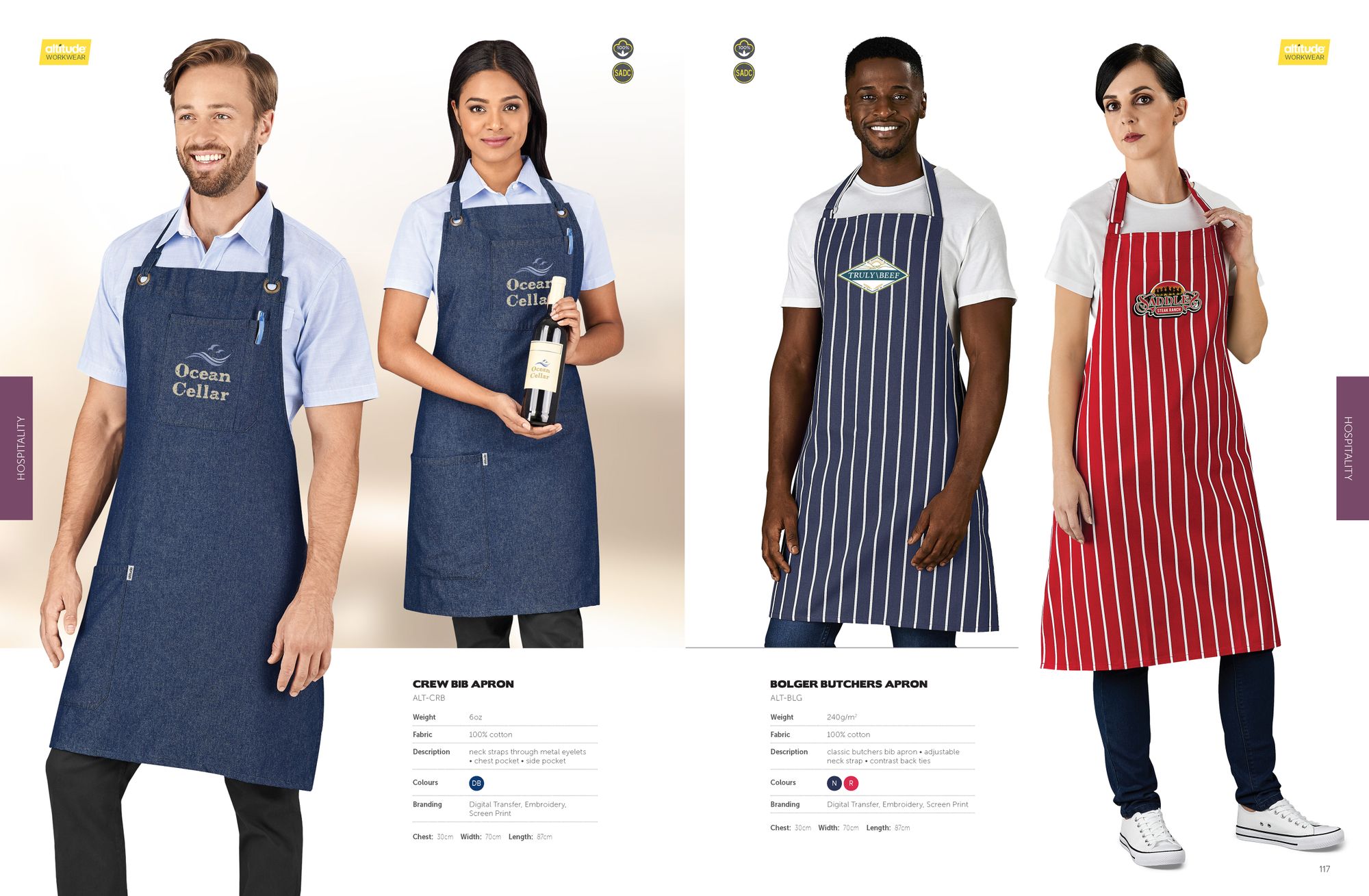 Altitude Crew Bib Apron | Brand Innovation