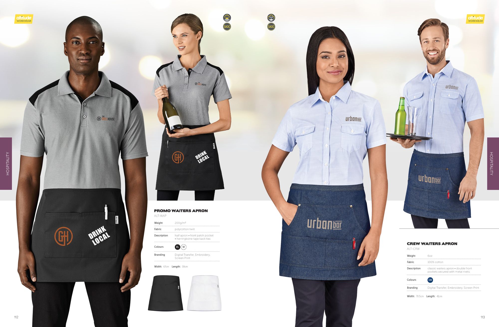 Crew Waiters Apron | Brand Innovation