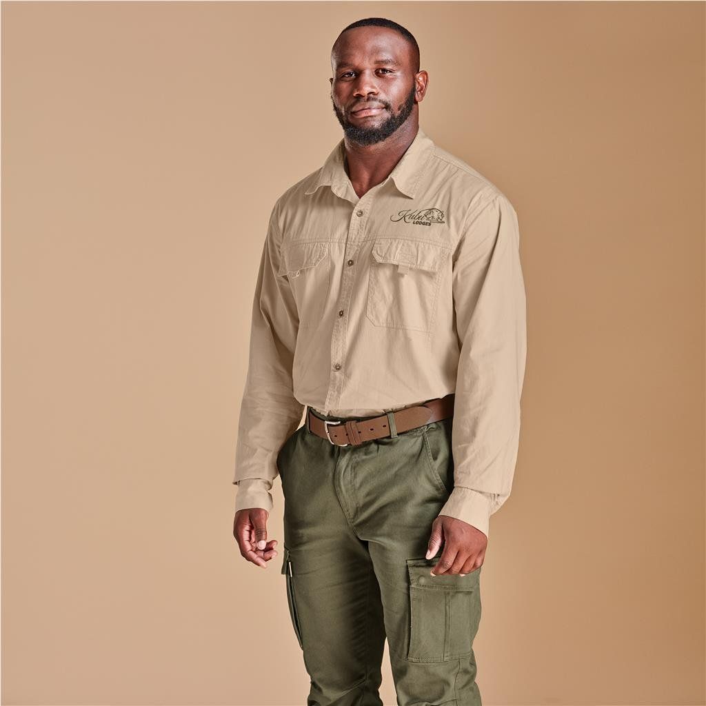Mens Long Sleeve Mawenzi Twill Shirt | Brand Innovation