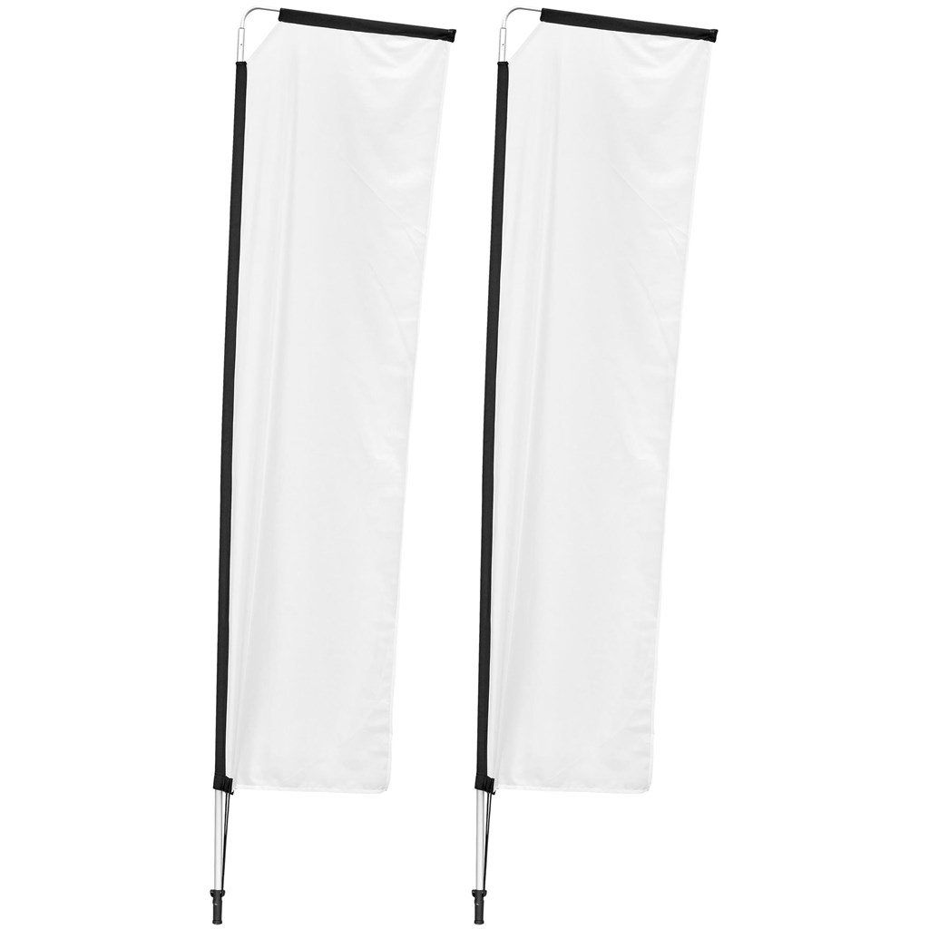 Legend 3m Telescopic Flying Banner (Set of 2) | Brand Innovation