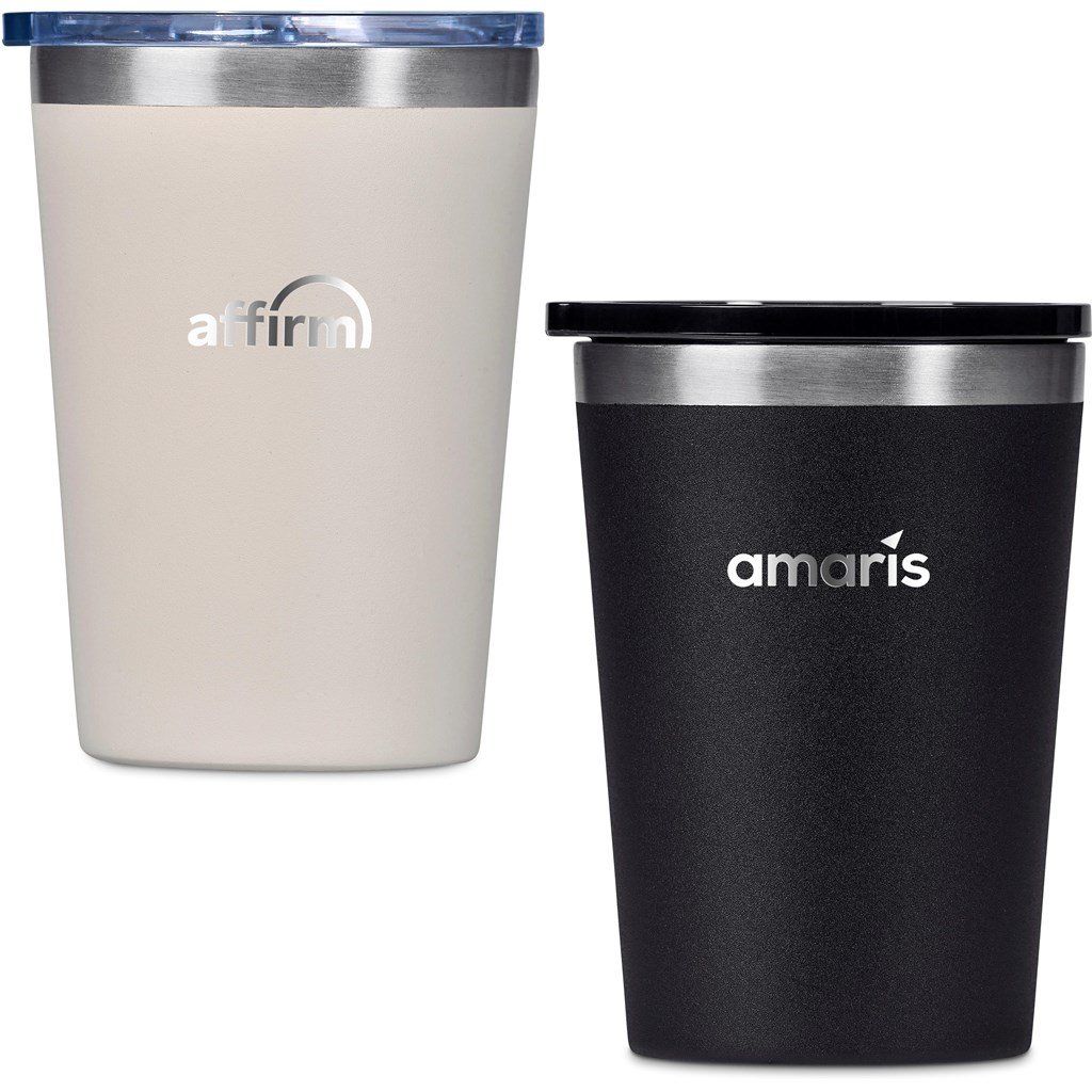 Alex Varga Figo Stainless Steel Vacuum Tumbler – 370ml | Brand Innovation