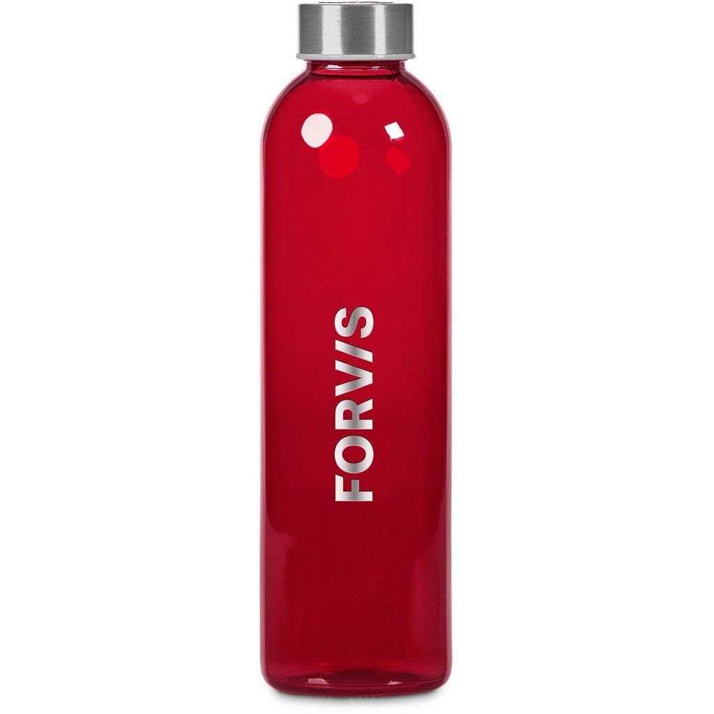 Kooshty Pura Plus Glass Water Bottle – 750ml - Red | Brand Innovation