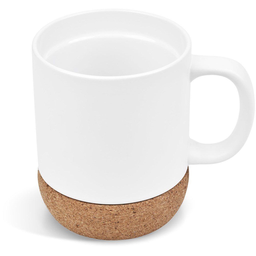 Serendipio Sienna Cork & Ceramic Sublimation Coffee Mug - 340ml | Brand ...