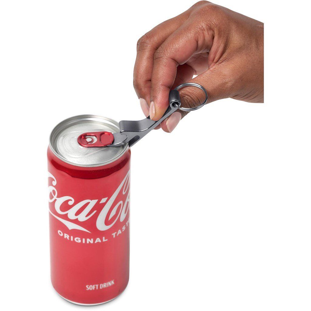 Altitude Cog Recycled Aluminium Bottle Opener Keyholder | Brand Innovation
