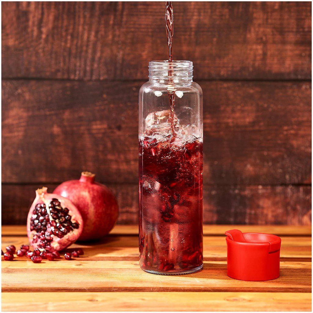 Kooshty Boost Glass Water Bottle - 700ml | Brand Innovation
