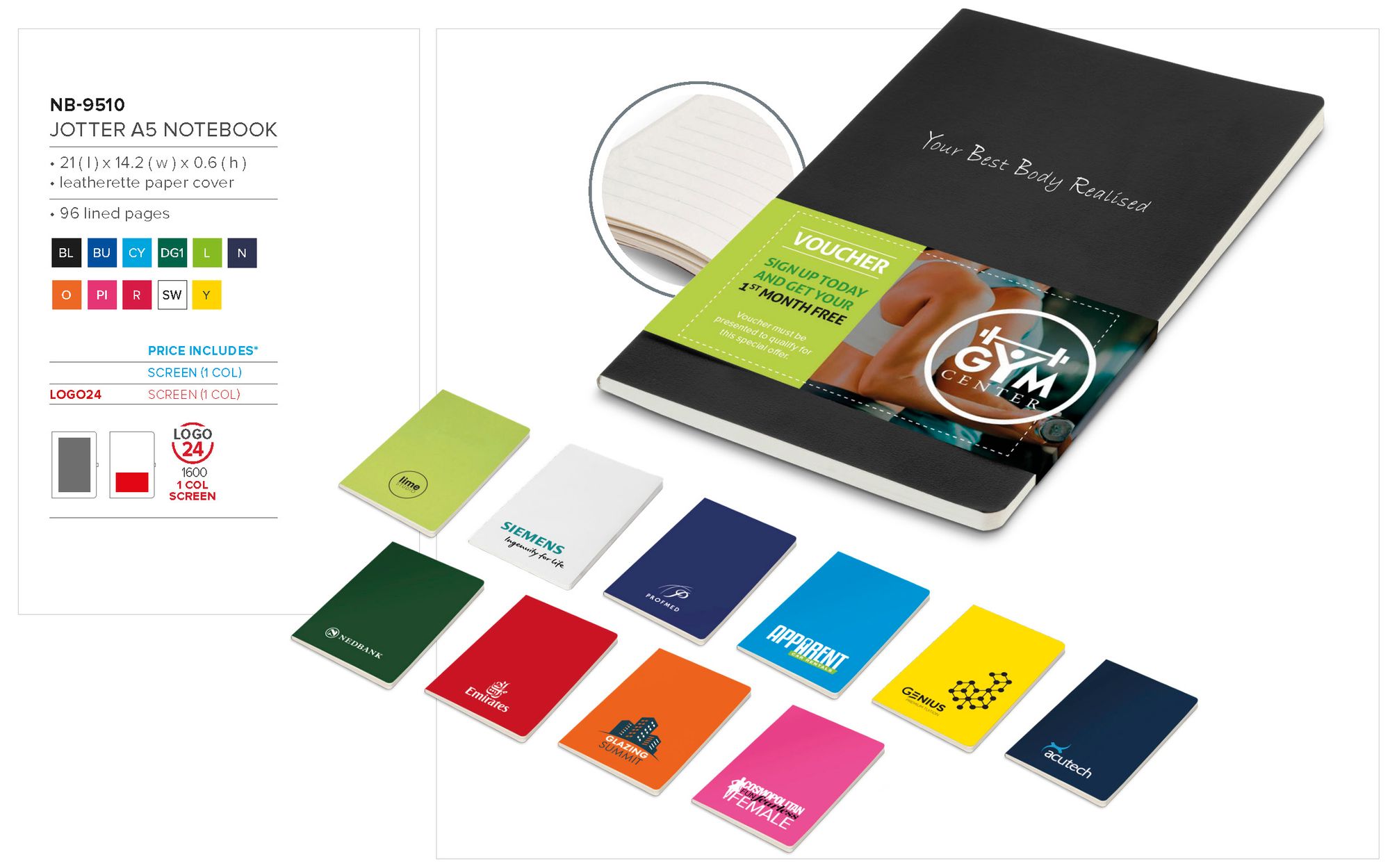 Altitude Jotter A5 Soft Cover Notebook | Brand Innovation