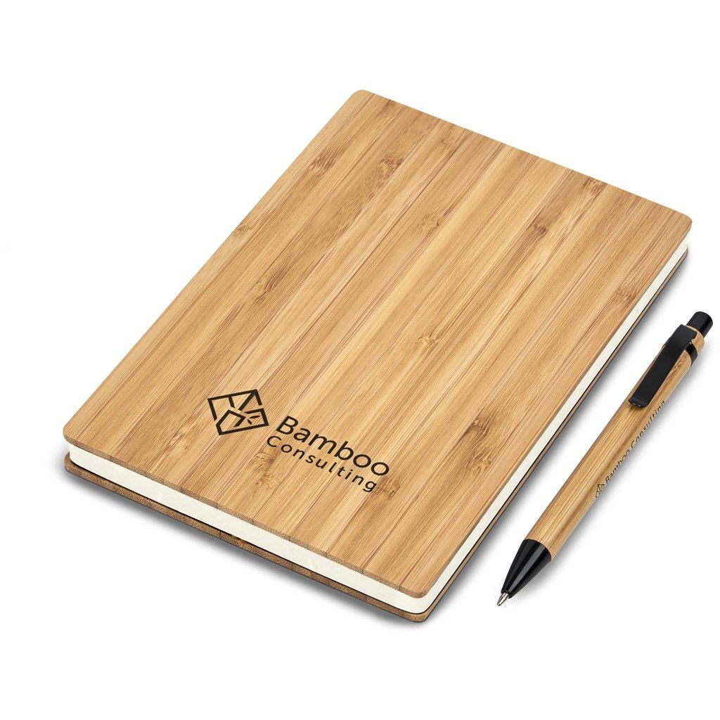 Okiyo Yahari Bamboo Notebook & Pen Set | Brand Innovation