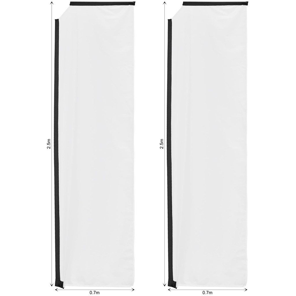 Legend 3m Sublimated Telescopic Flying Banner Skin - Set Of 2 (Excludes ...