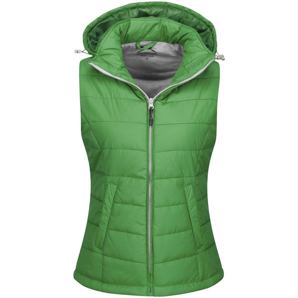 Ladies Evolution Bodywarmer - Green | Brand Innovation