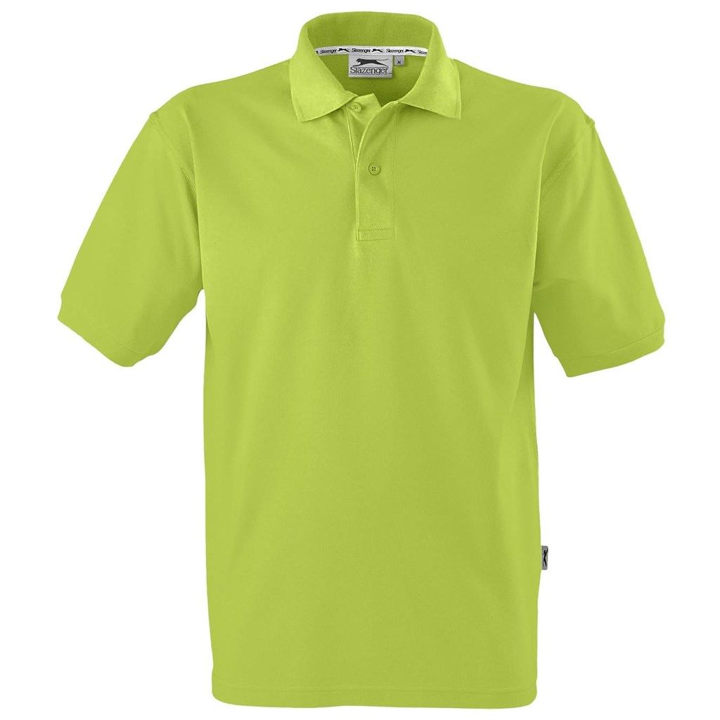 Mens Crest Golf Shirt - Green | Brand Innovation