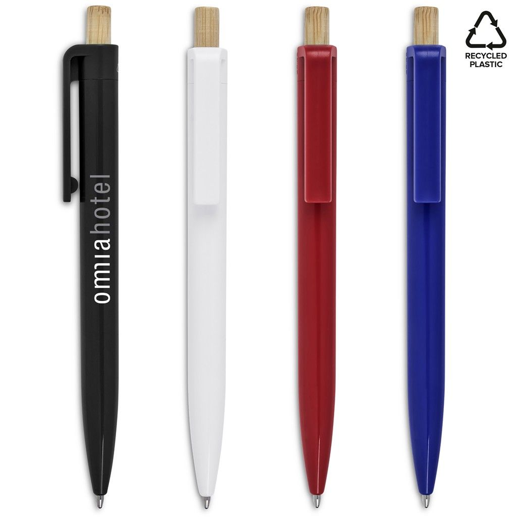 Altitude Tickit Recycled Plastic & Bamboo Ball Pen | Brand Innovation