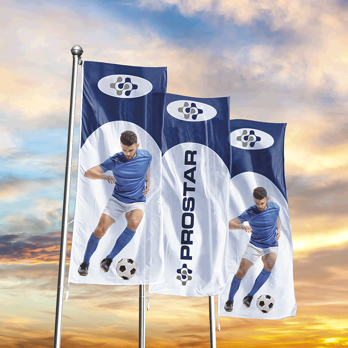 Corporate Flag - Single Sided - Digital | Brand Innovation