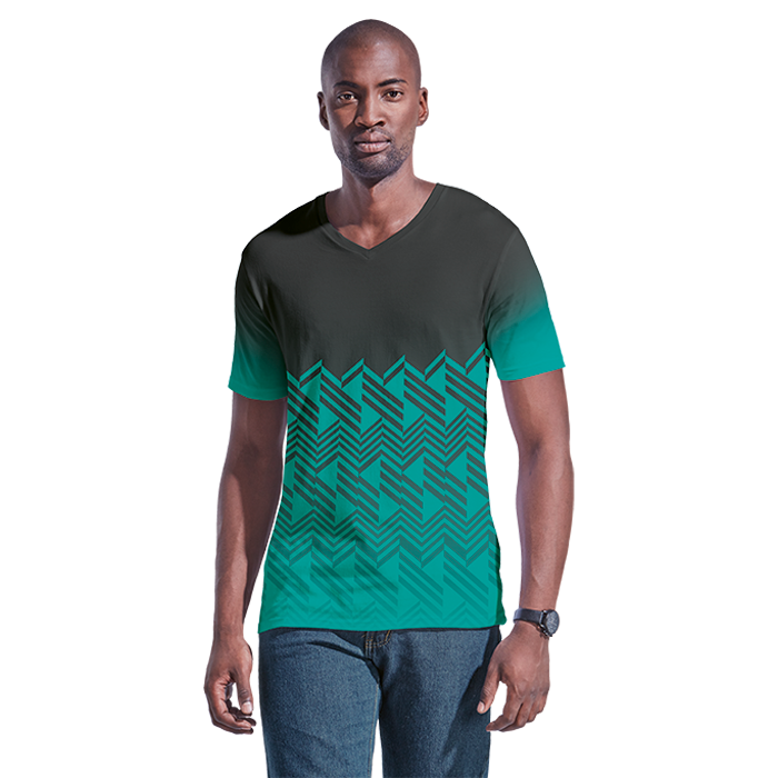 Mens V-Neck T-shirt Custom Design | Brand Innovation