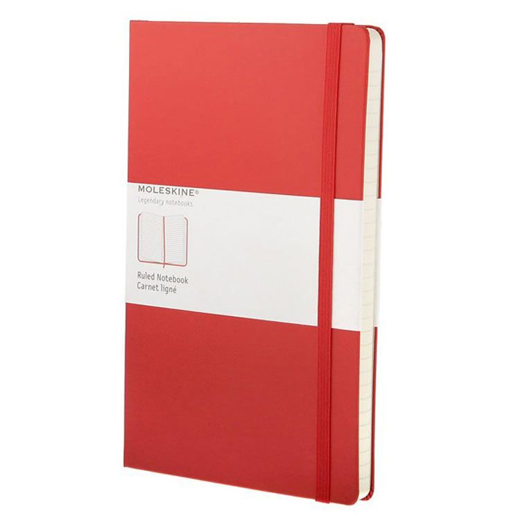 A5 Moleskine Red Notebook | Brand Innovation